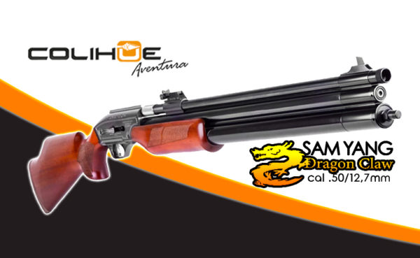 Rifle PCP Sam Yang Dragon Claw cal .50 - Colihue Aventura