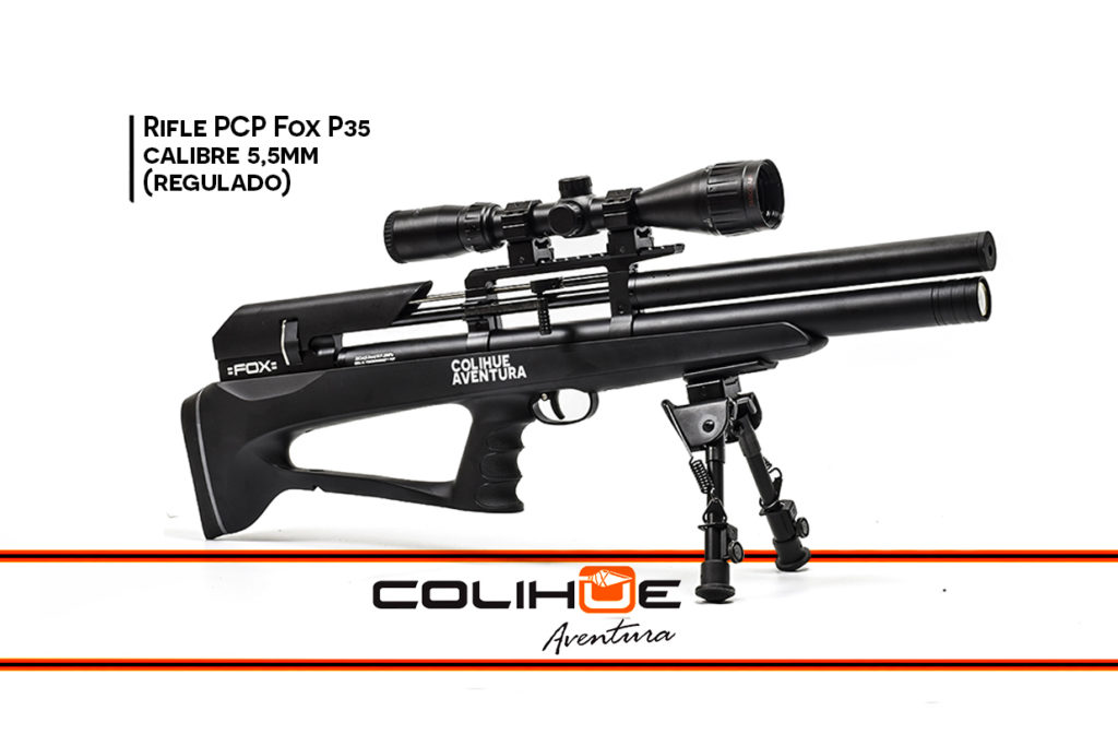 Rifle PCP "Fox P35" // cal 5,5mm - Colihue Aventura