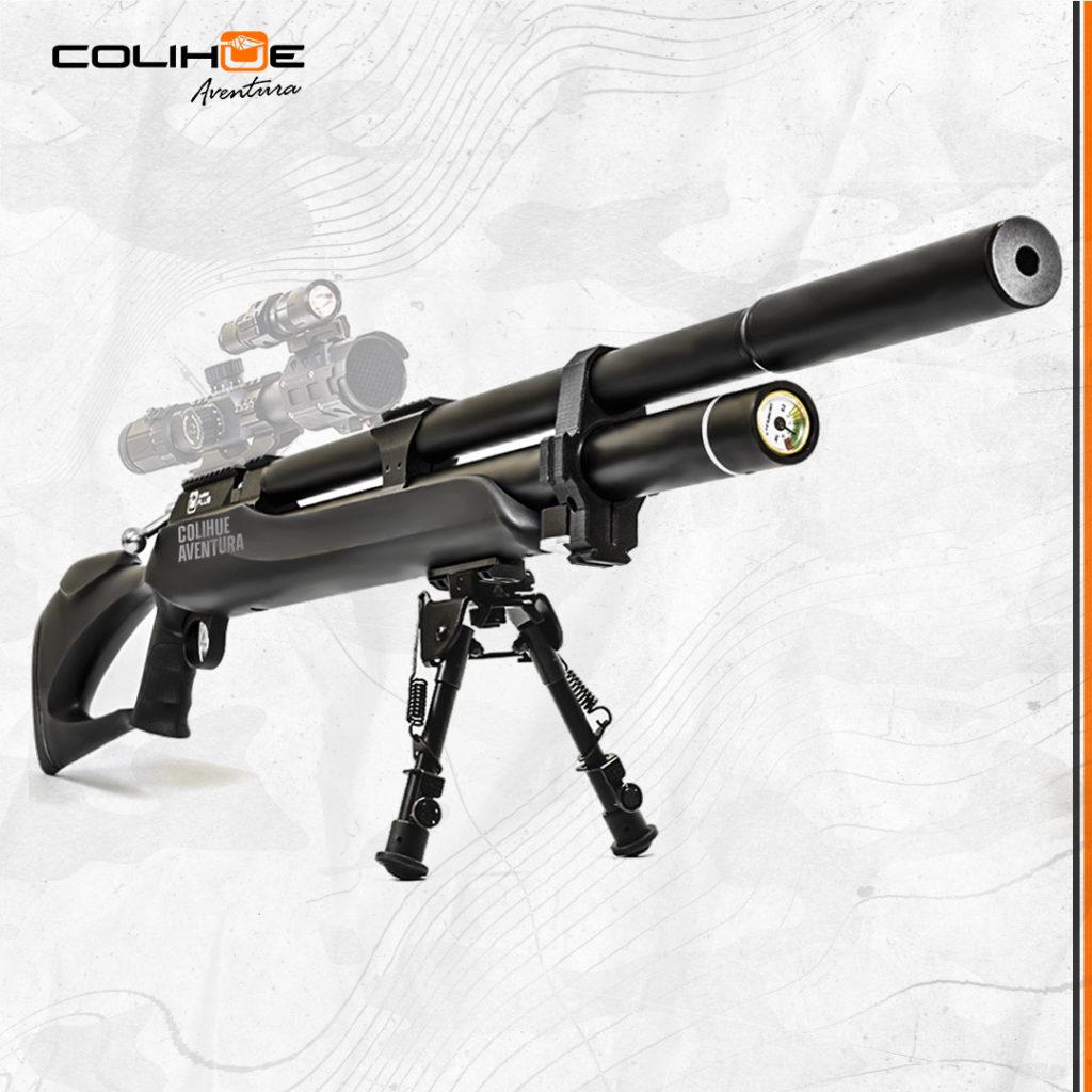 Rifle PCP Fox mod. M25 6,35mm "Custom Plus" + Inflador PCP Premium ...