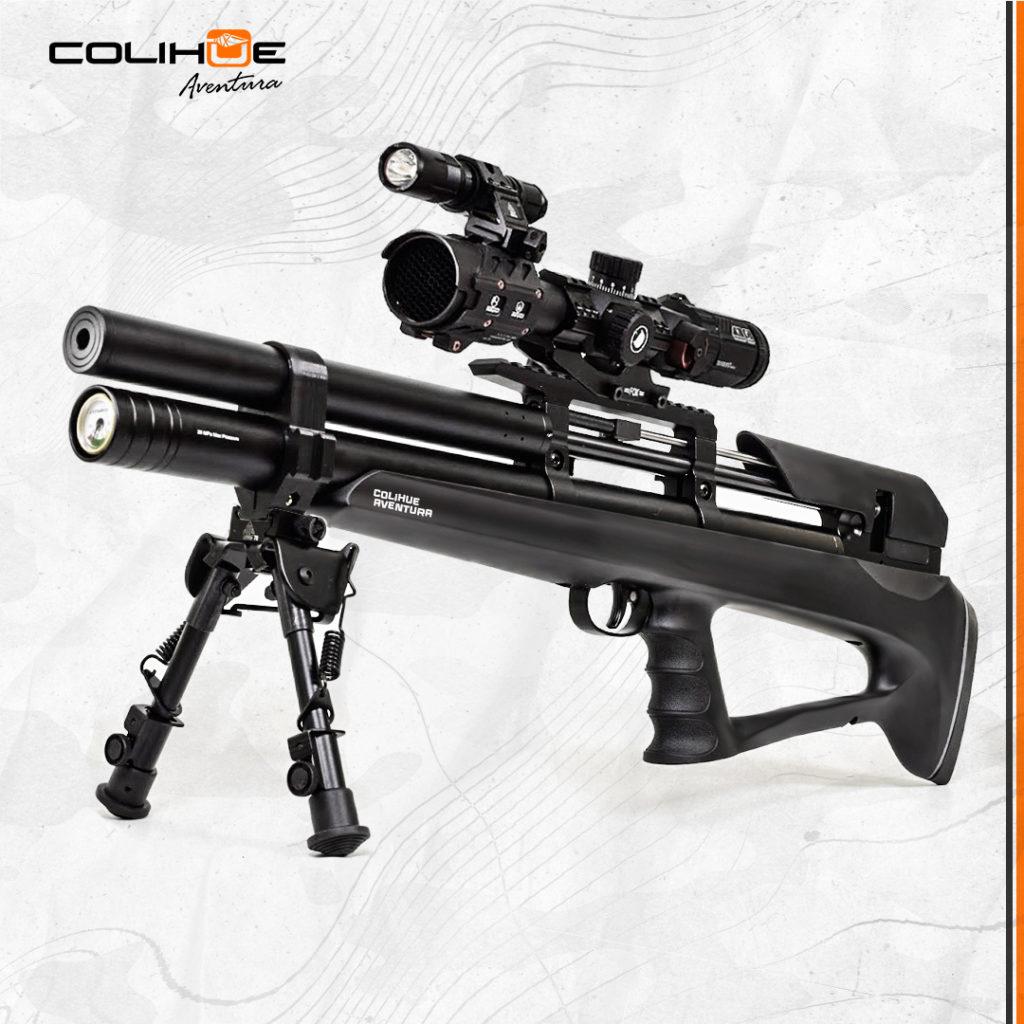 Rifle PCP "Fox P35" // cal 5,5mm (Custom Plus) - Colihue Aventura