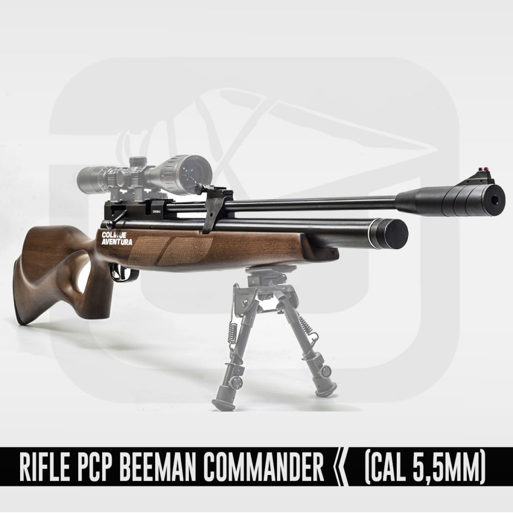 Rifle PCP Beeman Commander - cal 5,5mm - Colihue Aventura