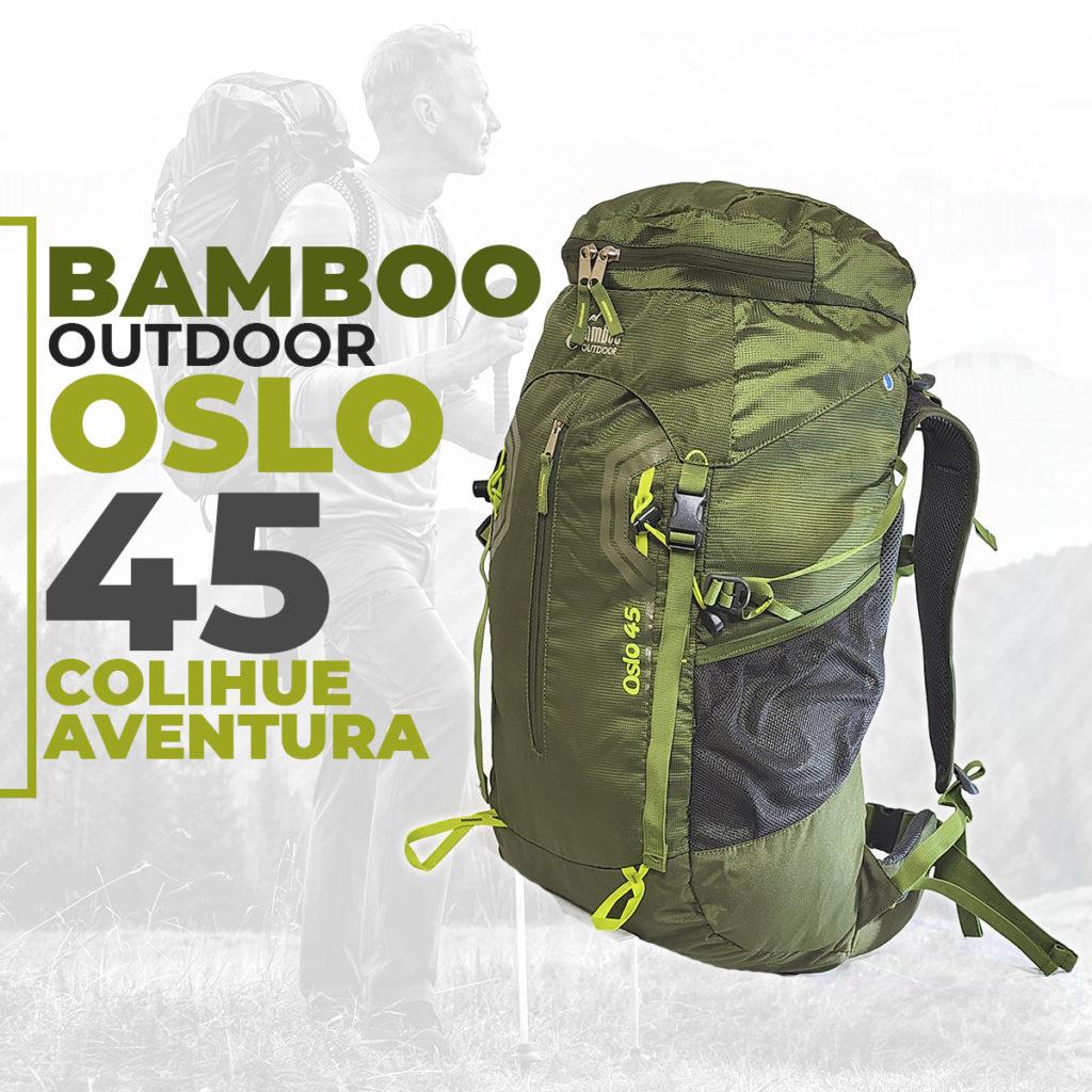 Mochila Trekking Bamboo Oslo 45 Litros - Colihue Aventura