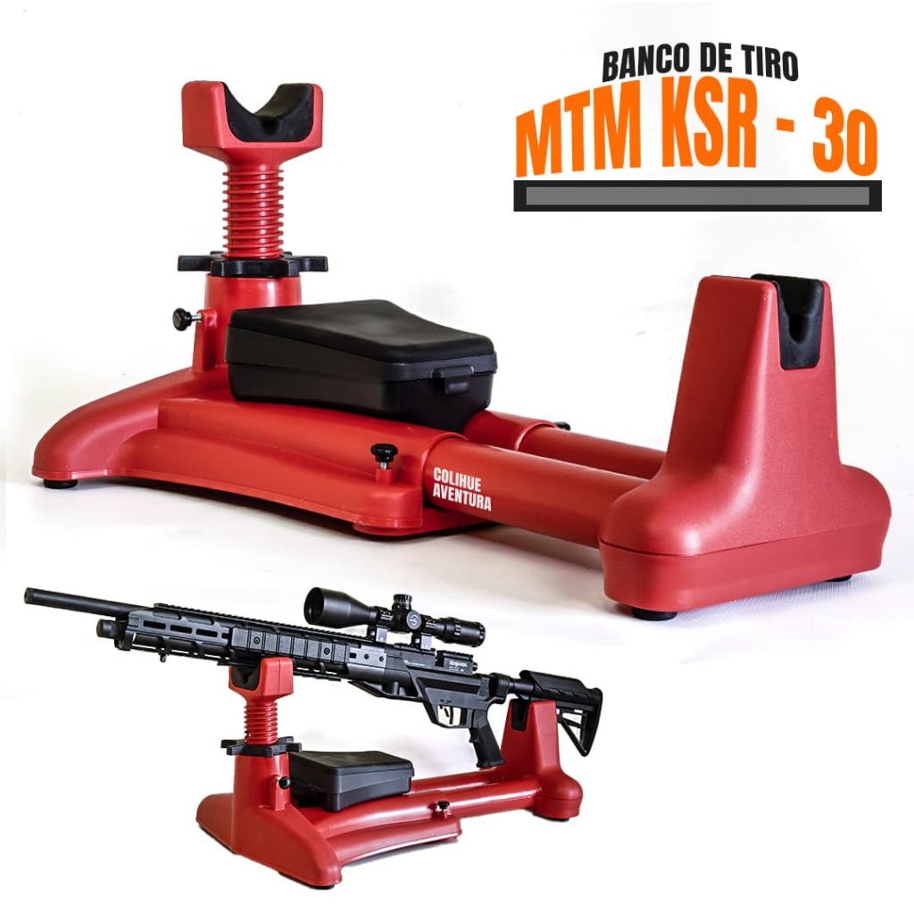 Banco de Tiro MTM - mod. KSR-30 (K-Zone Shooting Rest) - Colihue Aventura