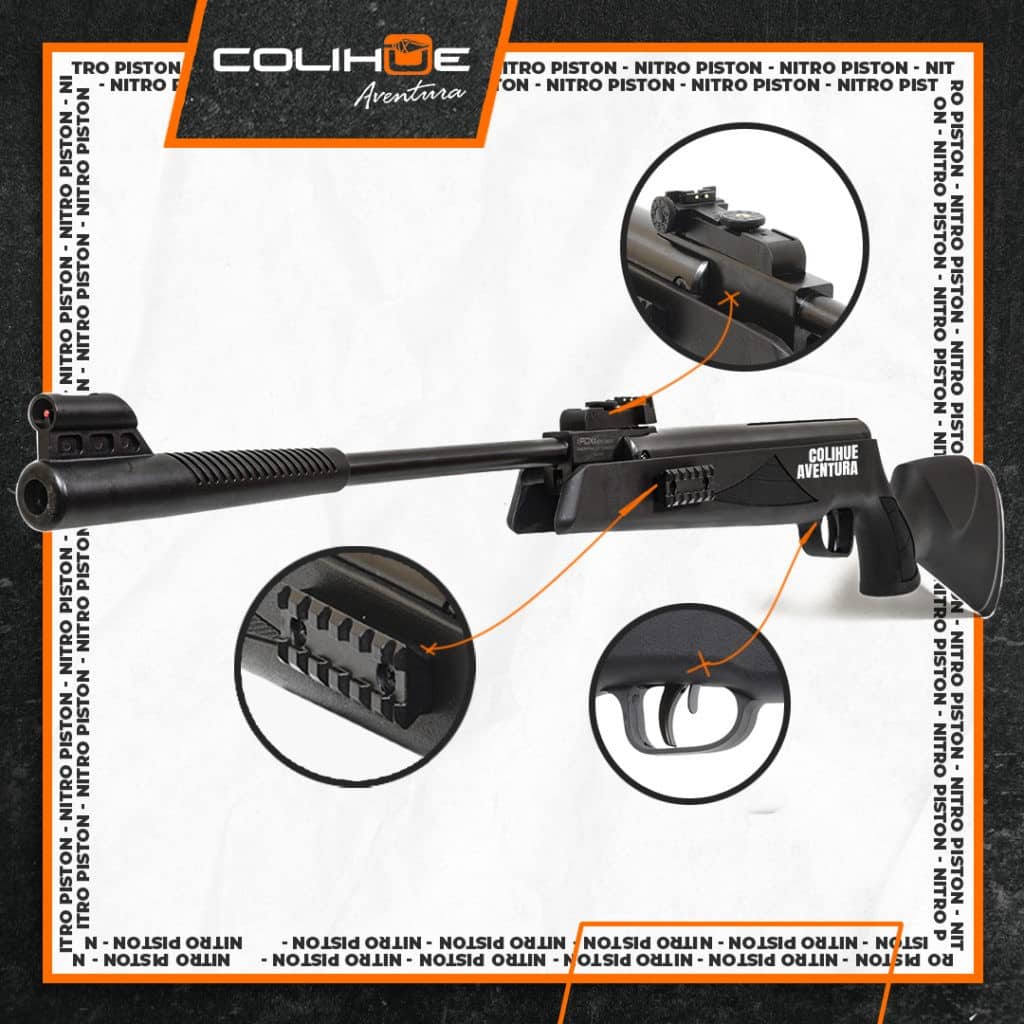 Rifle Nitro Piston - Fox Sr1500 Ranger (cal 6,35mm) - Colihue Aventura