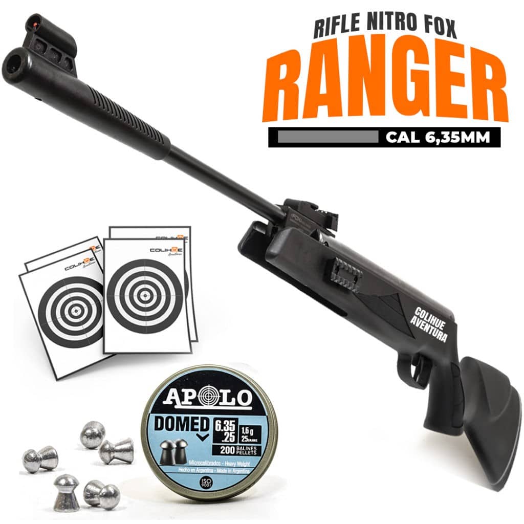 Rifle Nitro Piston - Fox Sr1500 Ranger (cal 6,35mm) - Colihue Aventura