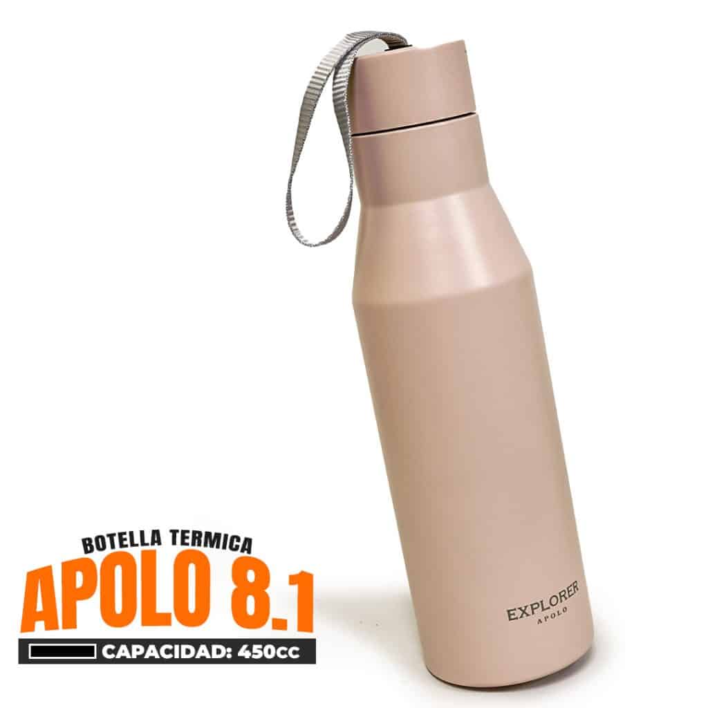 Botella Termica Explorer-Apolo “450cc” (Rosa) - Colihue Aventura